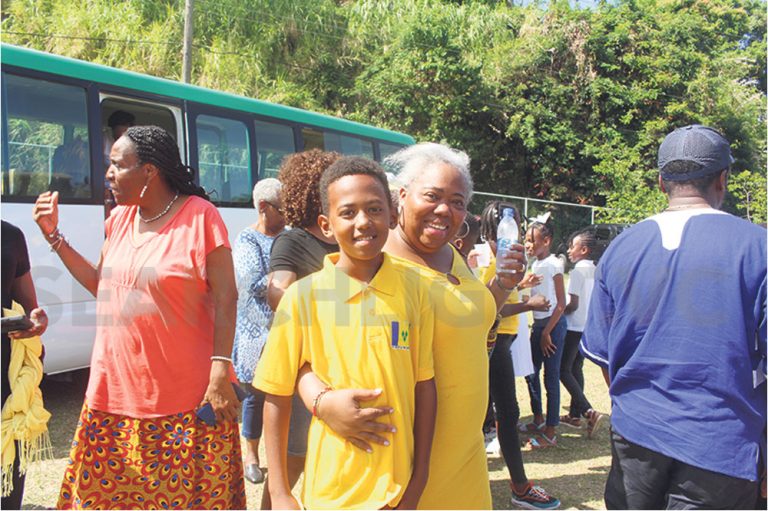 Garifuna delegation engages students at Park Hill Government School