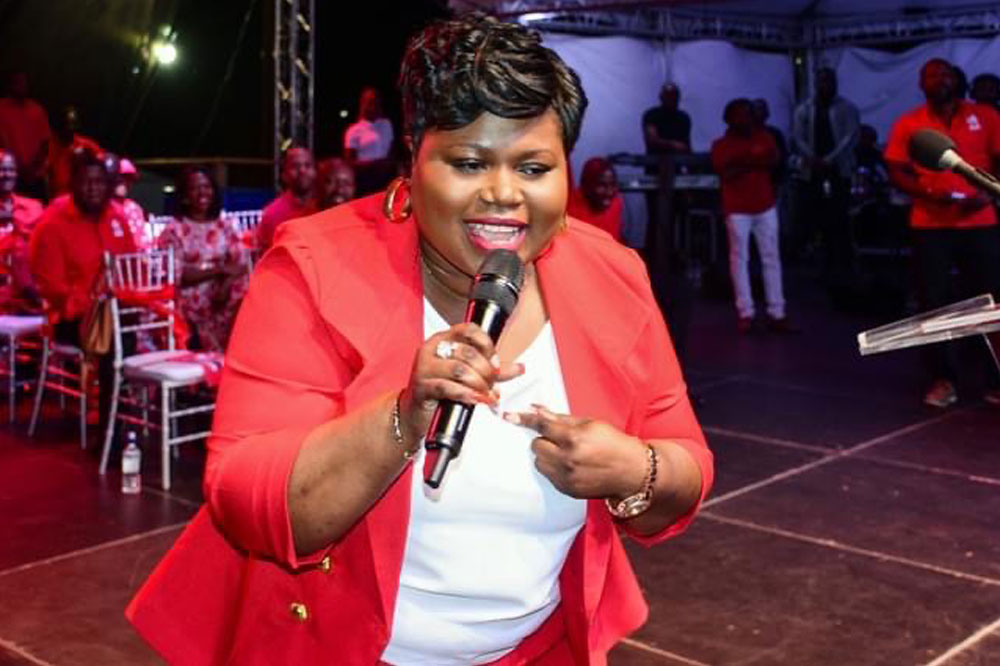 Senator Keisal Peters rocks ULP anniversary rally with ‘Big Deal’ song