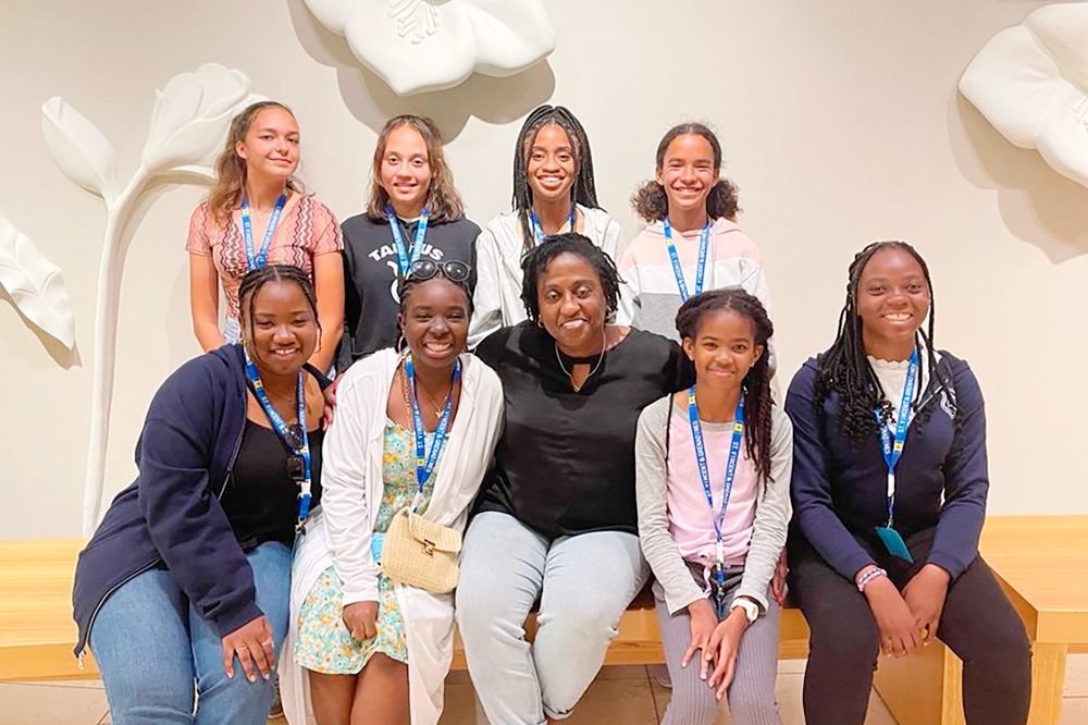 Girls High School students on STEM study tour to the USA