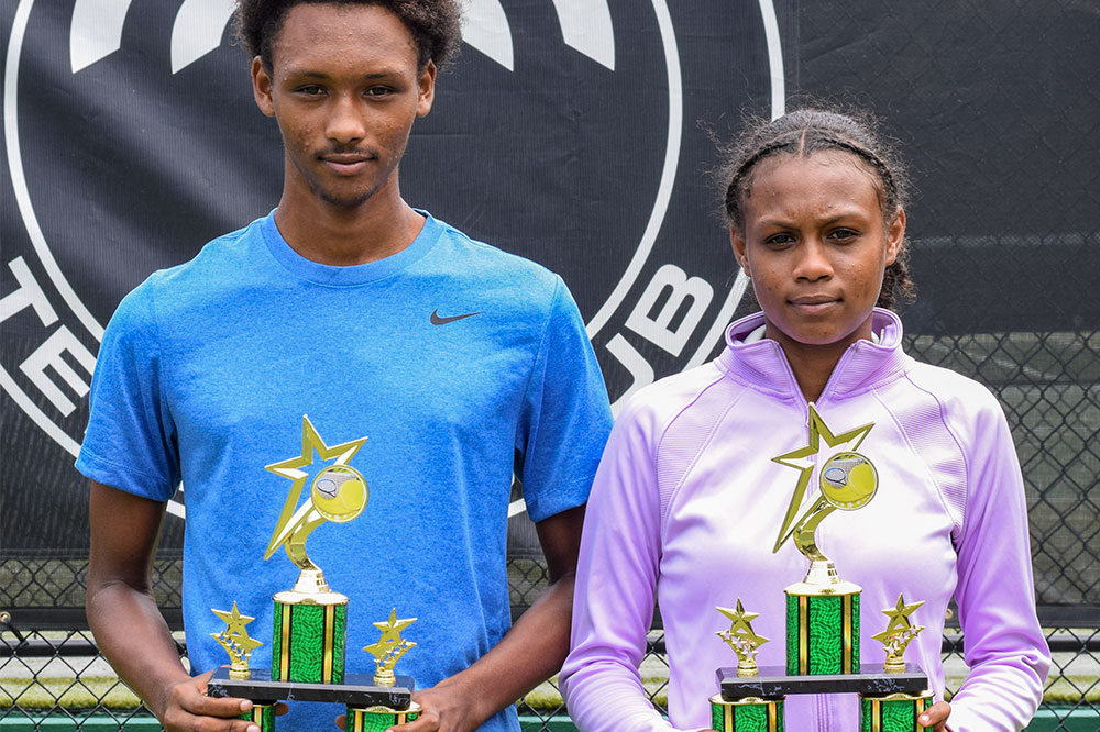 Brother-sister duo dominate in National Tennis Tournament