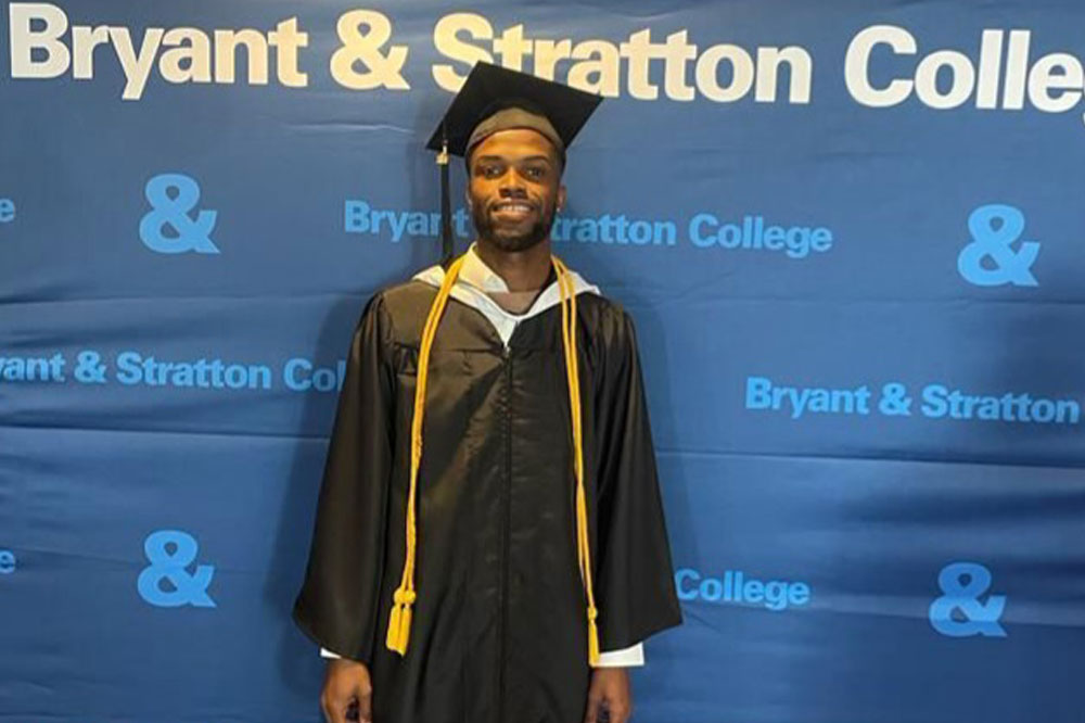 National footballer overcomes challenges to gain Bachelor’s degree