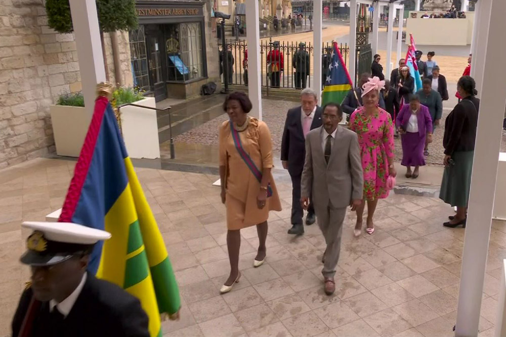 Delegation from SVG attend Coronation of King Charles III at ...