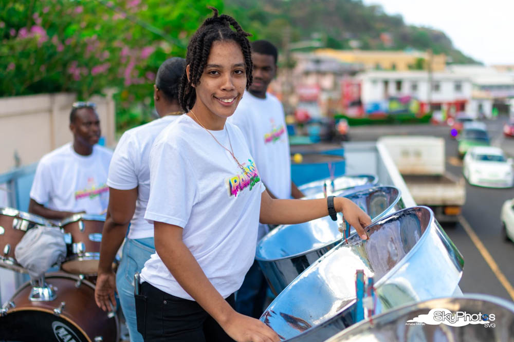 Hairoun launches J’ouvert band - Paintopia - Searchlight