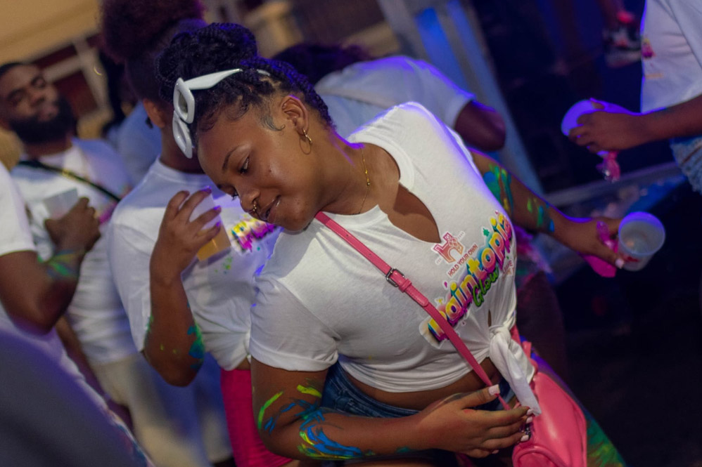 Hairoun launches J’ouvert band - Paintopia - Searchlight