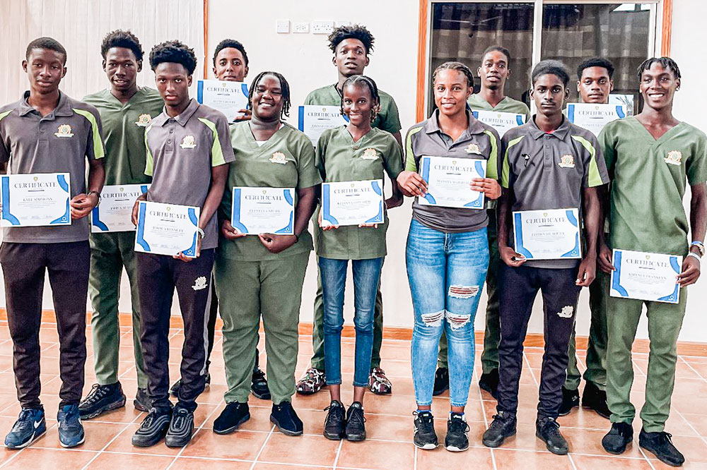 Twenty-one certified in Sports Sciences at SVG Community College