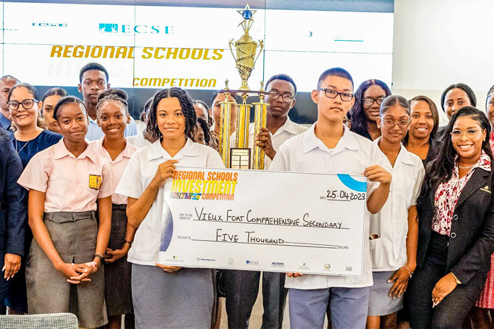 St Lucia school wins inaugural regional Schools Investment Competition