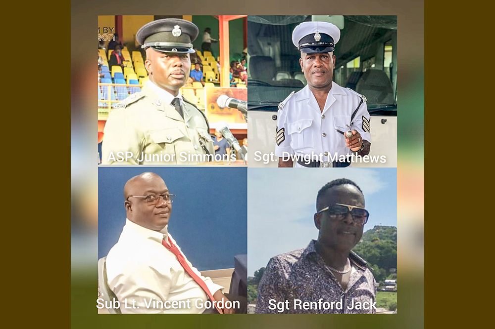 Four Police Officers mark 30 years of service