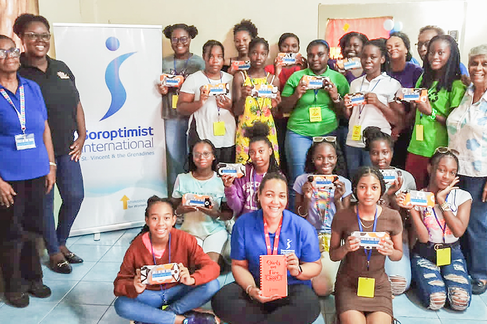 Soroptimists ‘Girls on Fire’ programme imparts new skills, life values
