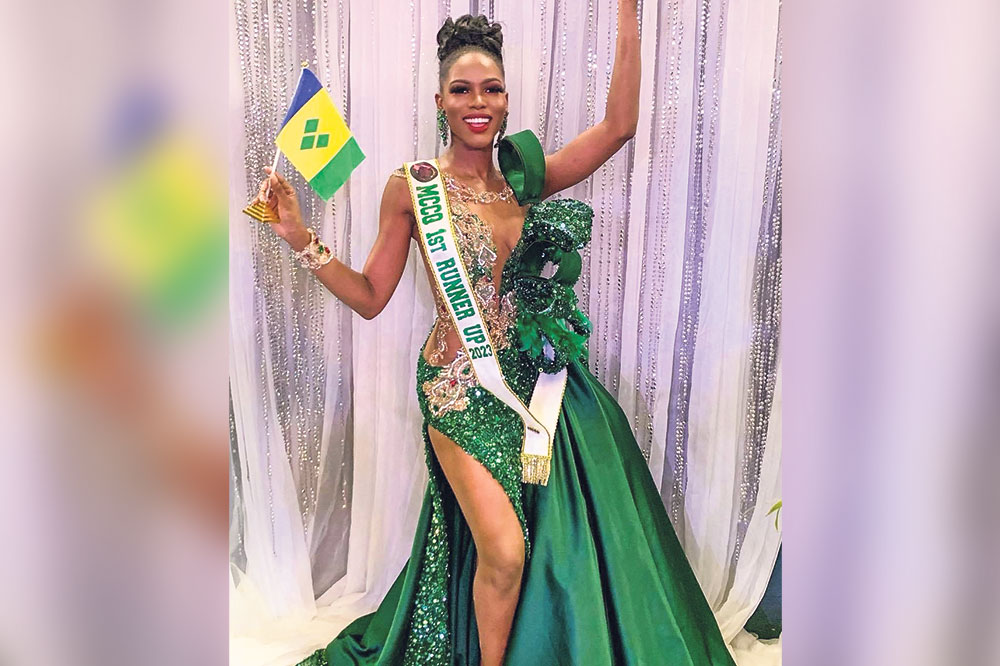 Miss SVG wins Best Talent, takes second place in regional pageant