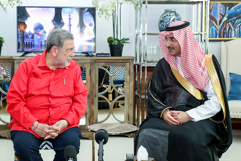 Saudi delegation visits SVG to deepen strategic partnership