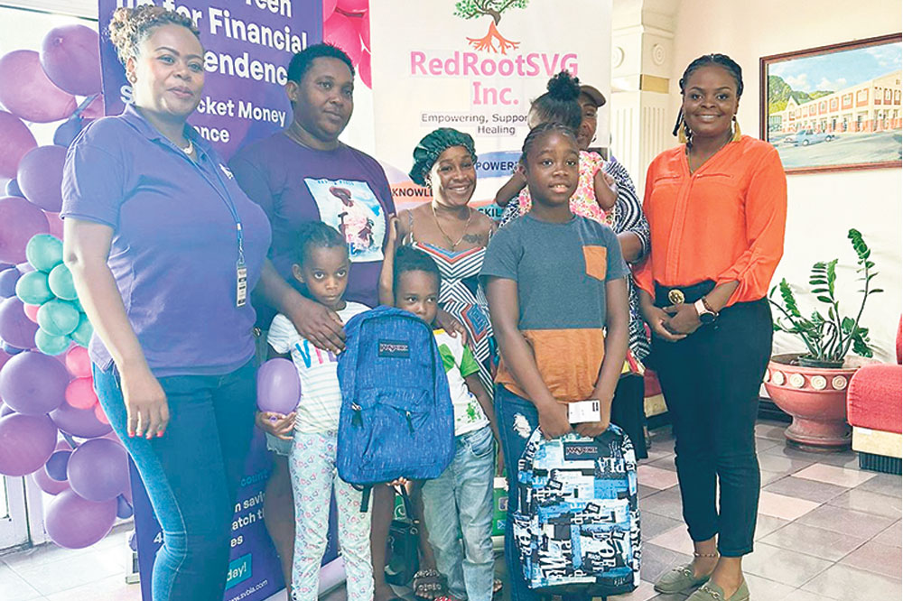 SVBLA, Red Root SVG join forces to donate school supplies - Searchlight
