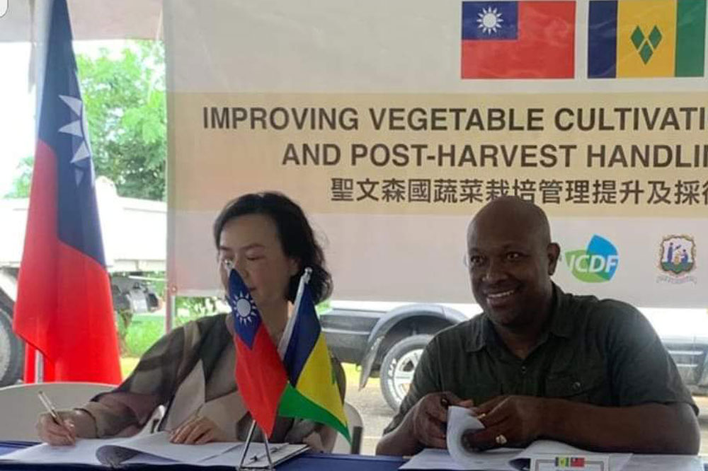 SVG and Taiwan sign agricultural agreements valued at over $11 million ...