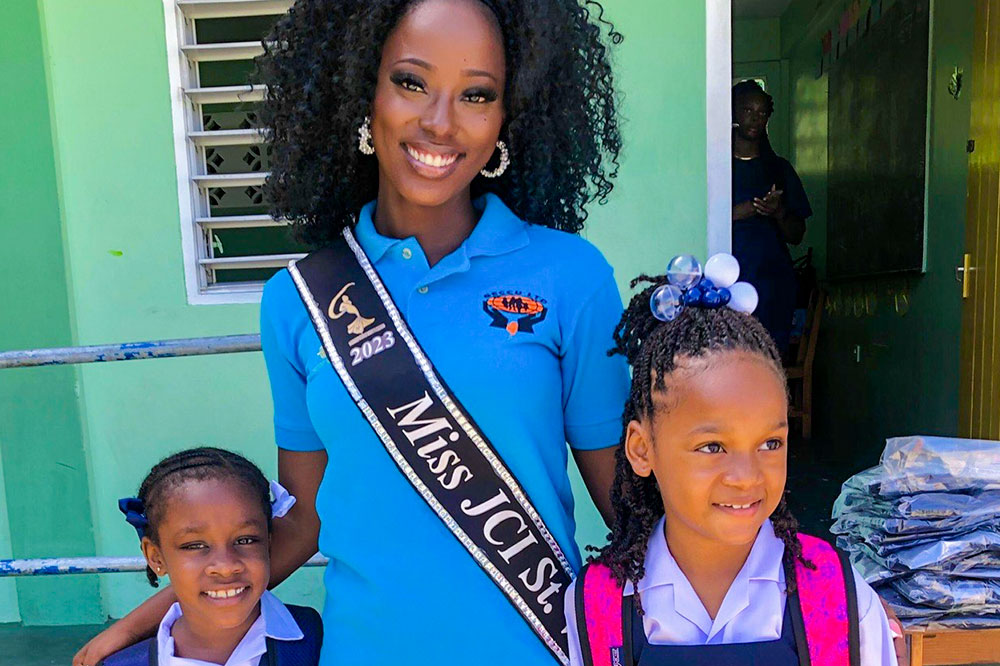 Miss SVG contestant hosts Dental Awareness Week