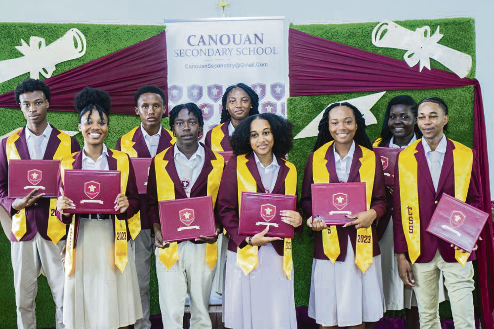 Canouan Secondary School excels on its first attempt at CSEC