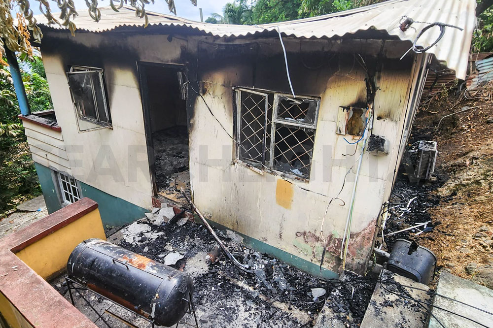 Family loses everything in fire on move-in day