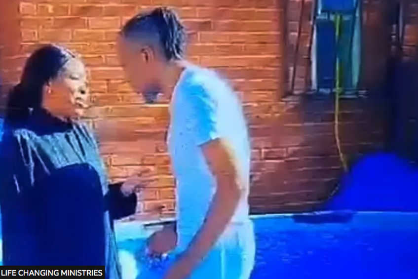 Man dies during baptism ceremony, woman charged - Searchlight