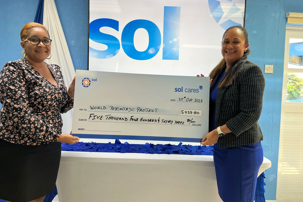 SOL’s staff donates over $13,000 to Vincentian charities