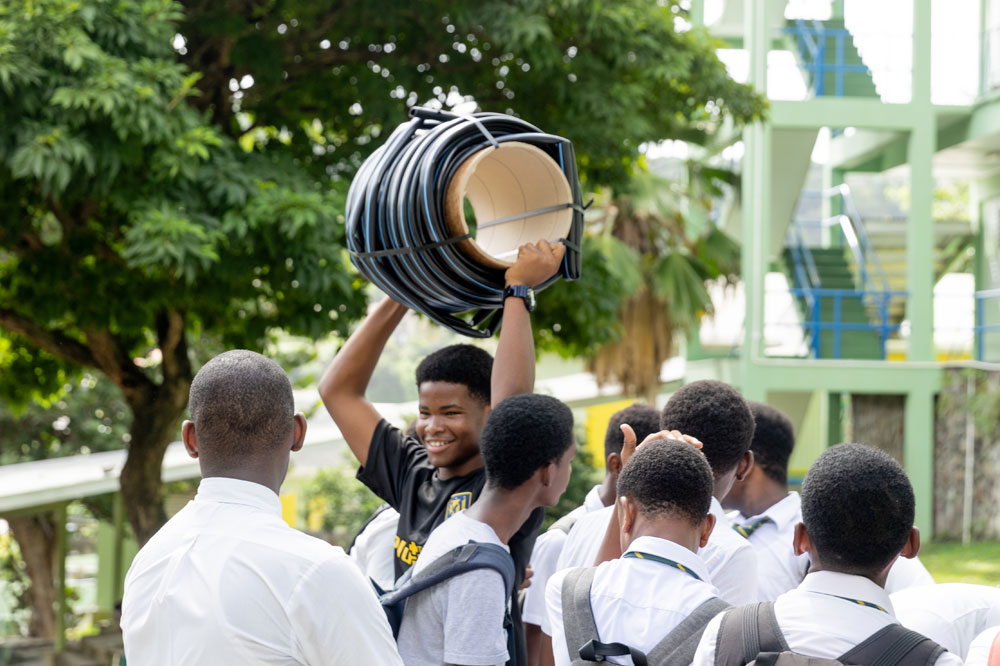 OSV donates equipment to SVGS Agricultural Science programme