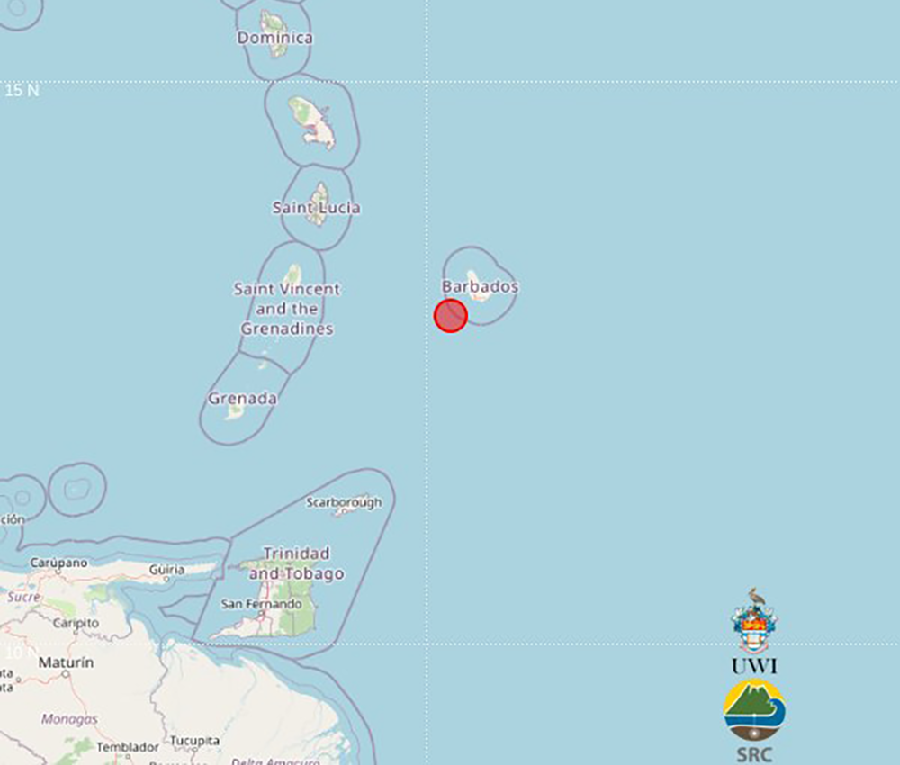 SVG, Barbados feel tremors from 5.6 magnitude earthquake