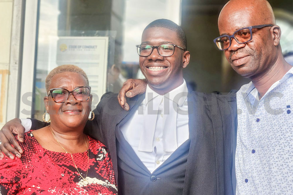 Lawyer commended as a positive example for young men - Searchlight