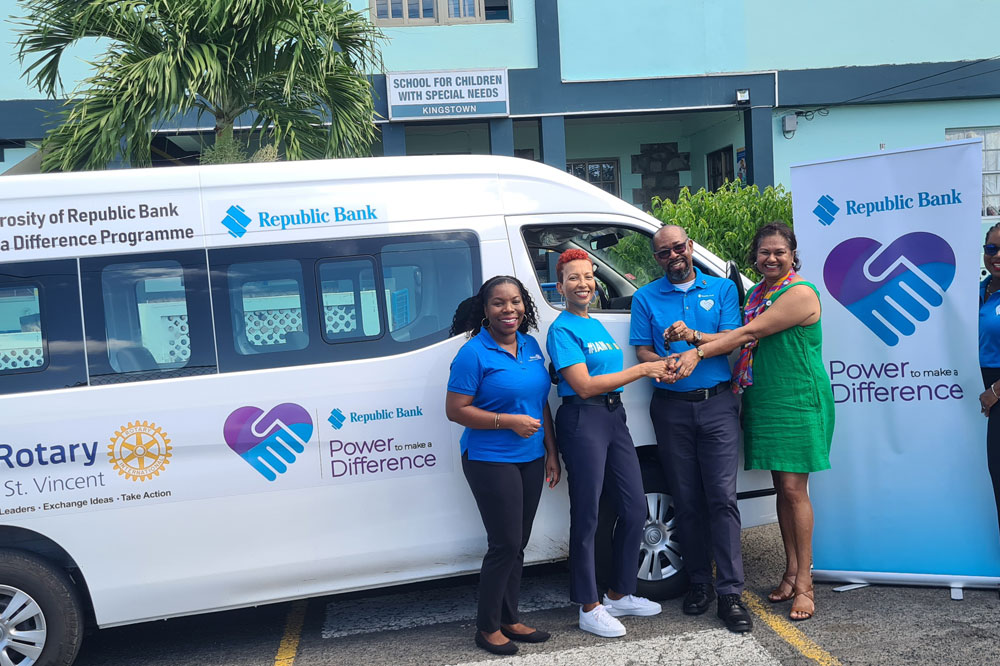 Republic Bank and Rotary Club partner to buy new school bus for SCSN ...