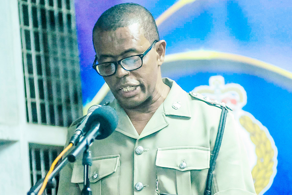 ASP urges Layou residents to cooperate to fight crime