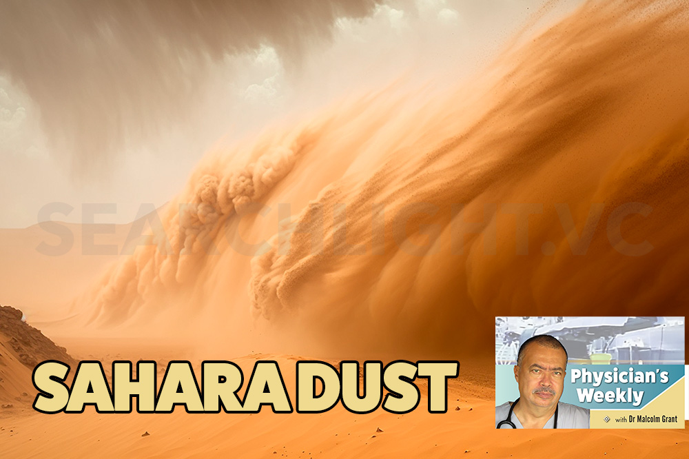 Sahara dust - The good, the bad, and the unhealthy - Searchlight