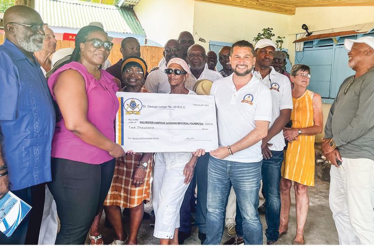 Bequia Foundation receives monetary donation from St George Lodge ...
