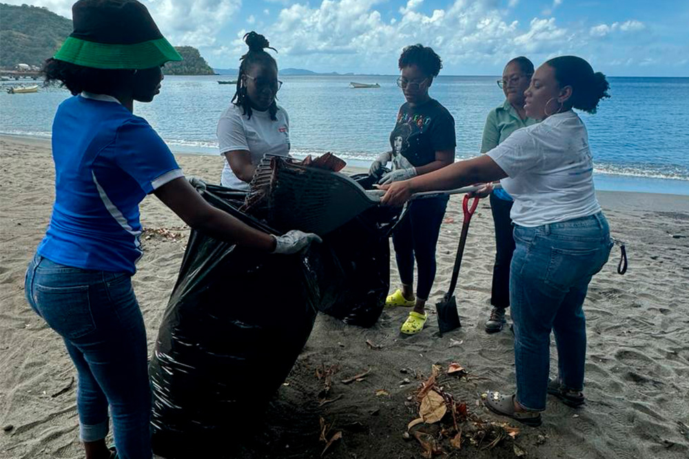 St. Vincent Brewery Limited does Beach Clean-up for World Water Day ...