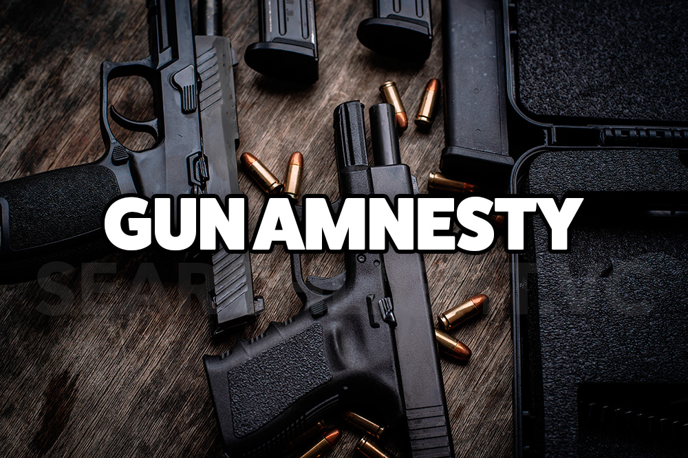 Police net eight firearms as gun amnesty continues - Searchlight