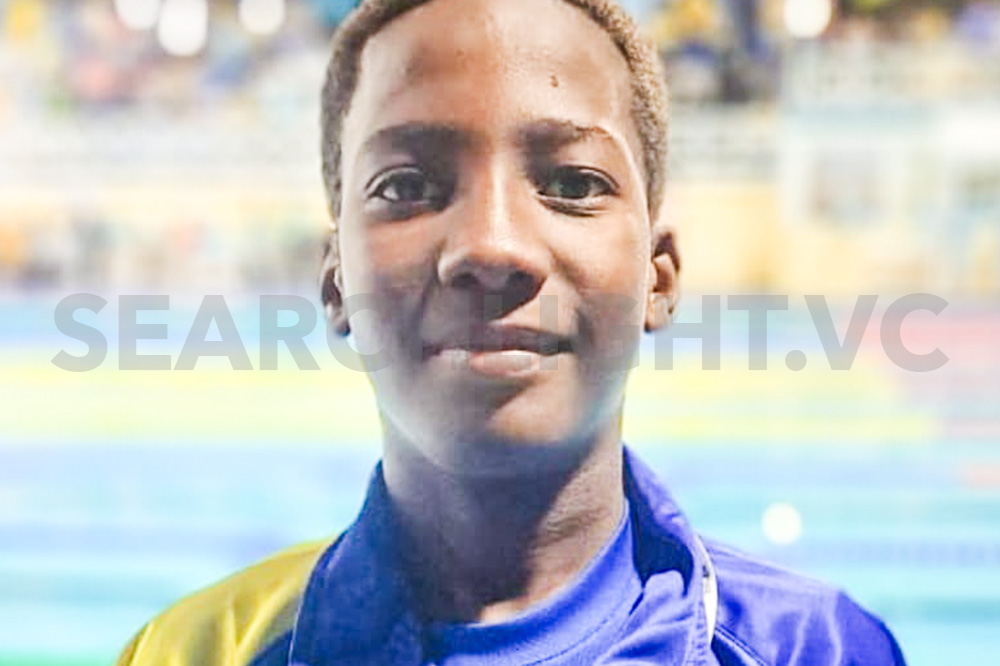 De Shong gives SVG 10th straight Carifta Swim medal
