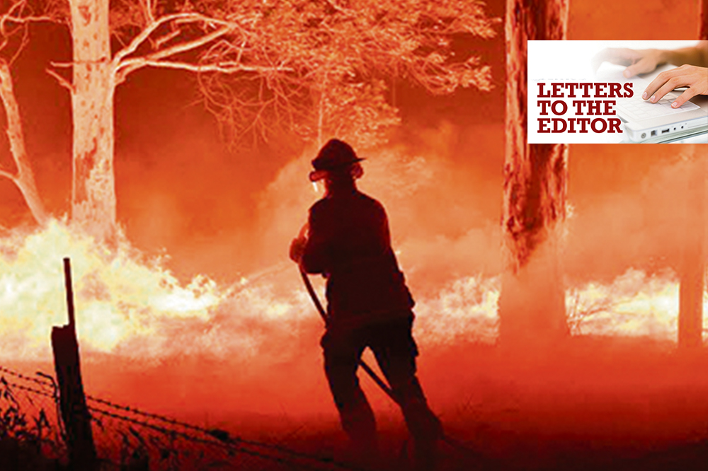 Ponder the dangers of setting bush fires - Searchlight