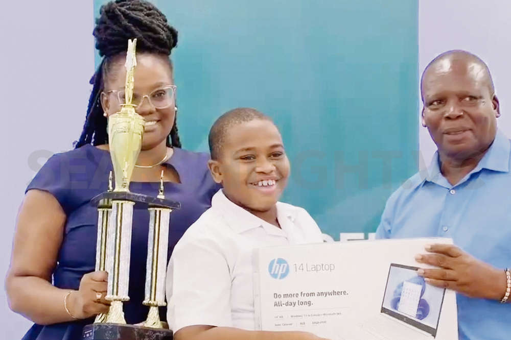New Grounds Primary School student tops in Mathematics Quiz - Searchlight