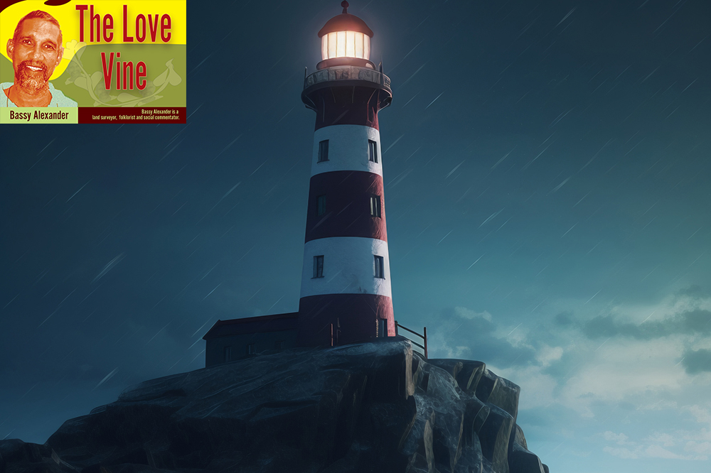 De Light house on Rocky Hill - Searchlight