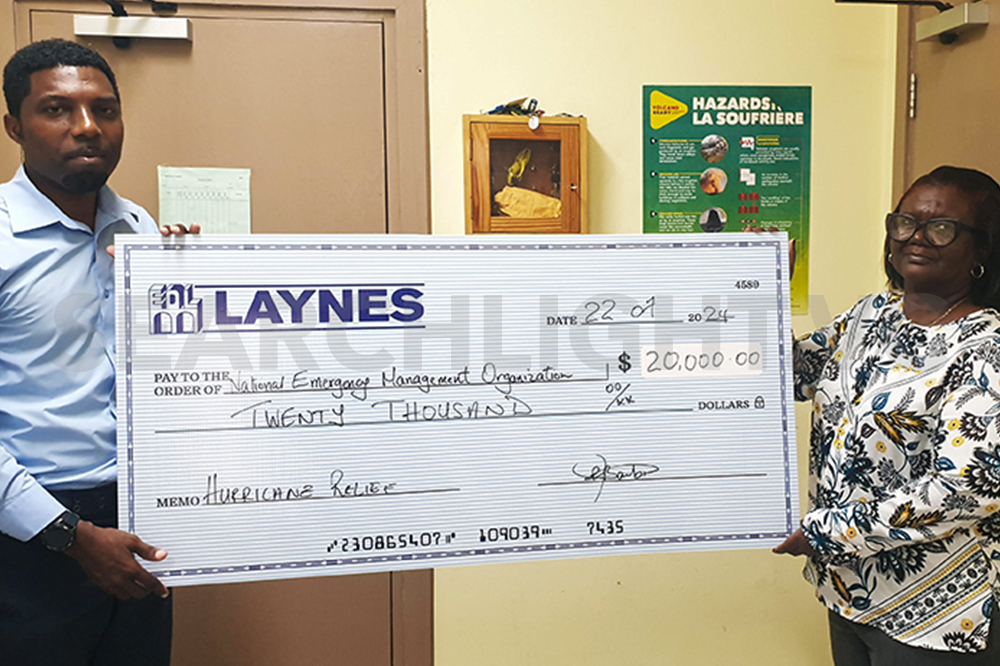 Edwin D Layne & Sons Limited donates to Hurricane Beryl relief