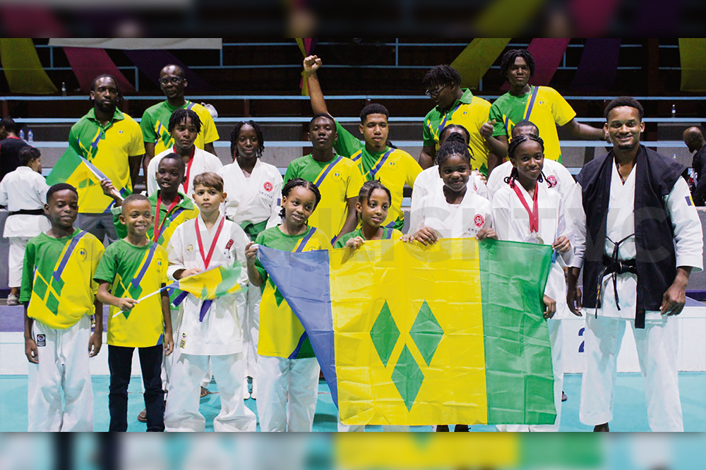 SVG grab 12 medals at Karate World Cup - Searchlight