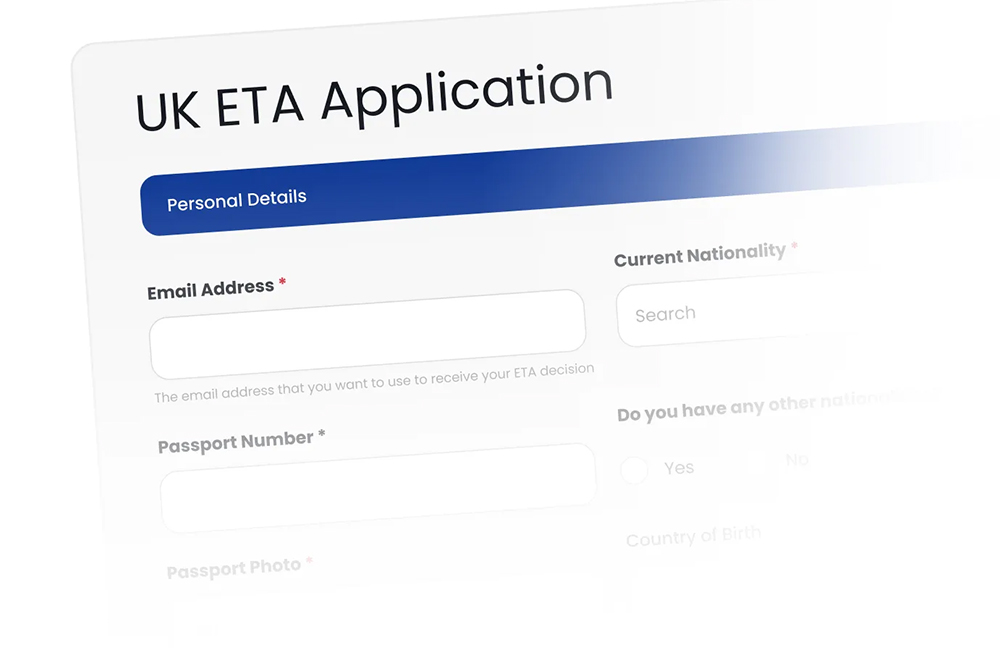 Introduction of the UK Electronic Travel Authorisation (ETA) for Non-Visa