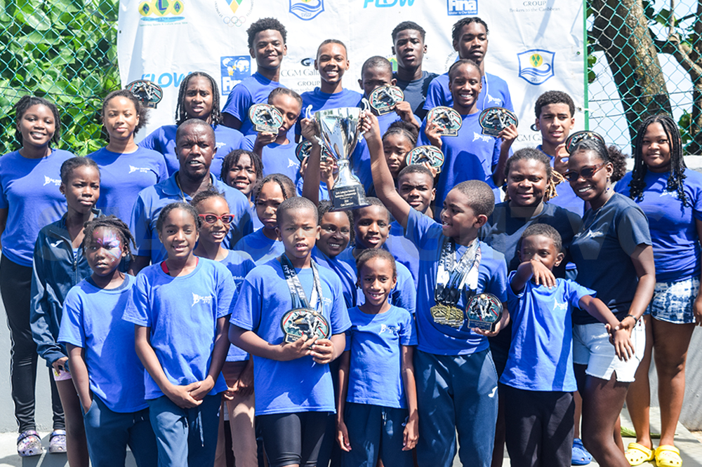 Blue Marlins sweep titles in National Swimming Championships