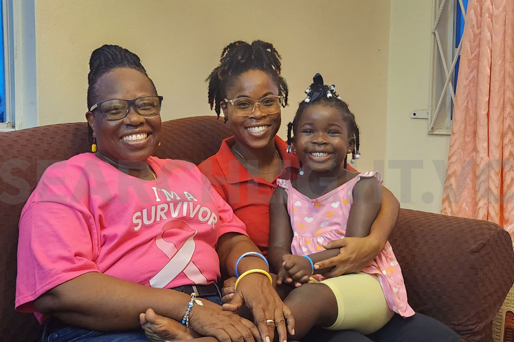 Brighter days ahead for breast cancer survivor Albertha - Searchlight