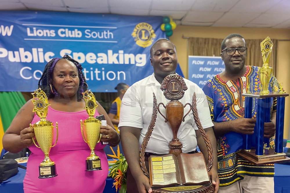 Dr. J.P Eustace Memorial cops Lions Club Public Speaking title