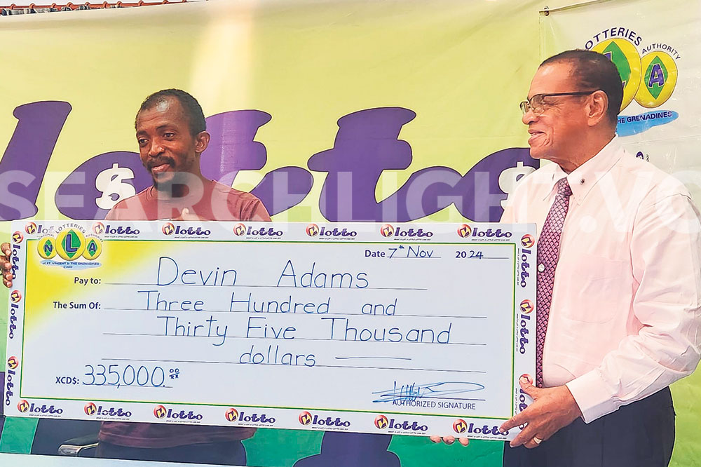 Winner has big plans for $335,000 Lotto Jackpot - Searchlight