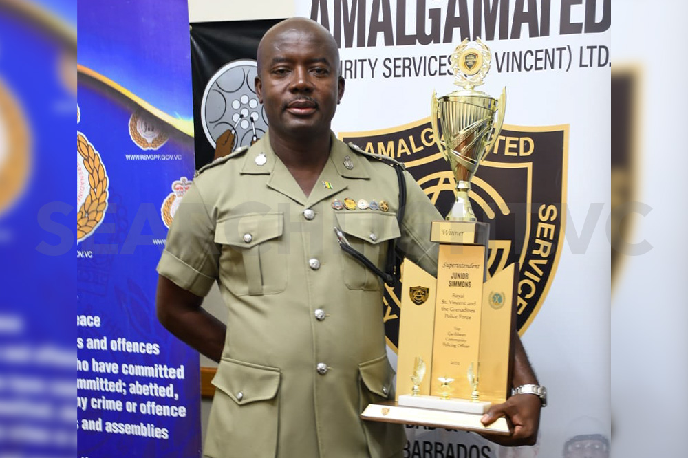 Superintendent of Police, Simmons receives Top Caribbean Policing award ...