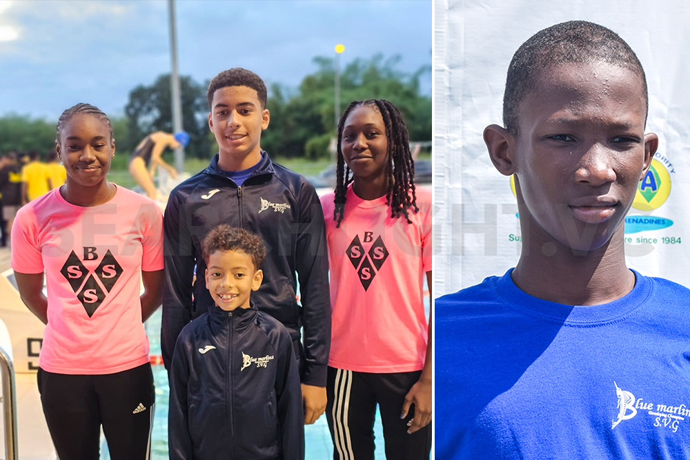Vincentian swimmers bag 18 medals at ASATT - Searchlight