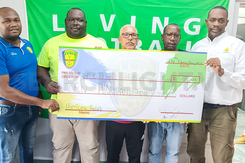 Football Federation executive provides relief to affiliates - Searchlight