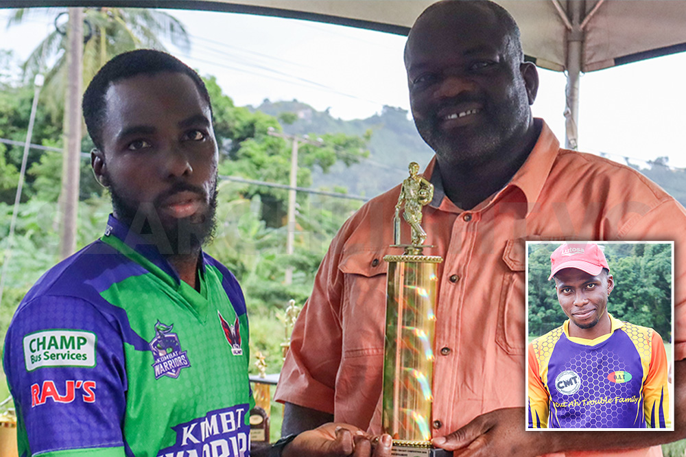 Romano Pierre is TBPO Softball Cricket’s MVP - Searchlight