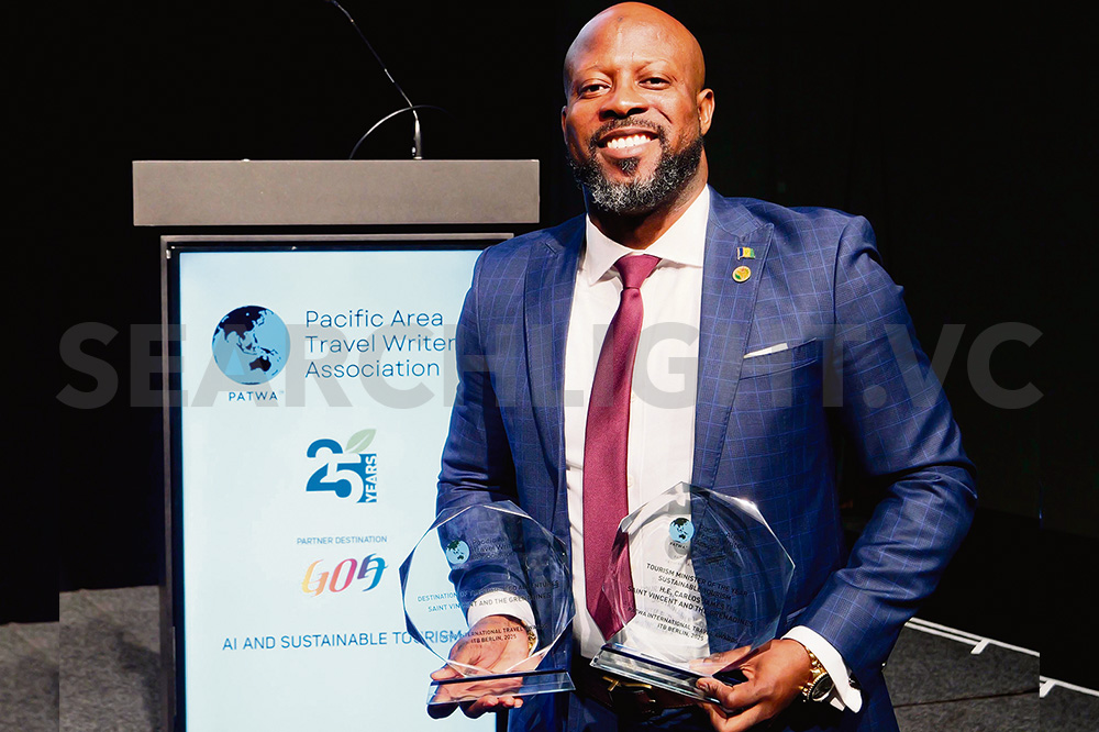 St. Vincent and the Grenadines Minister of Tourism receives prestigious ...