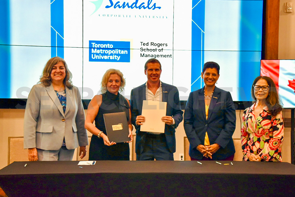 Sandals Corporate University Signs MOU with Toronto Metropolitan ...