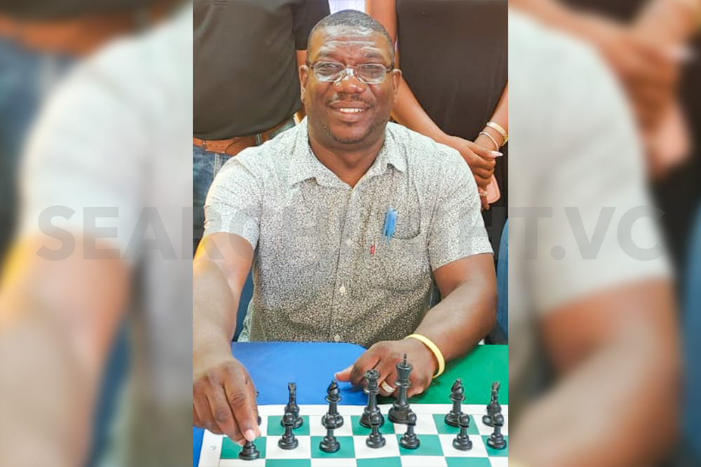Israel Bruce returned as President of the SVG Chess Federation