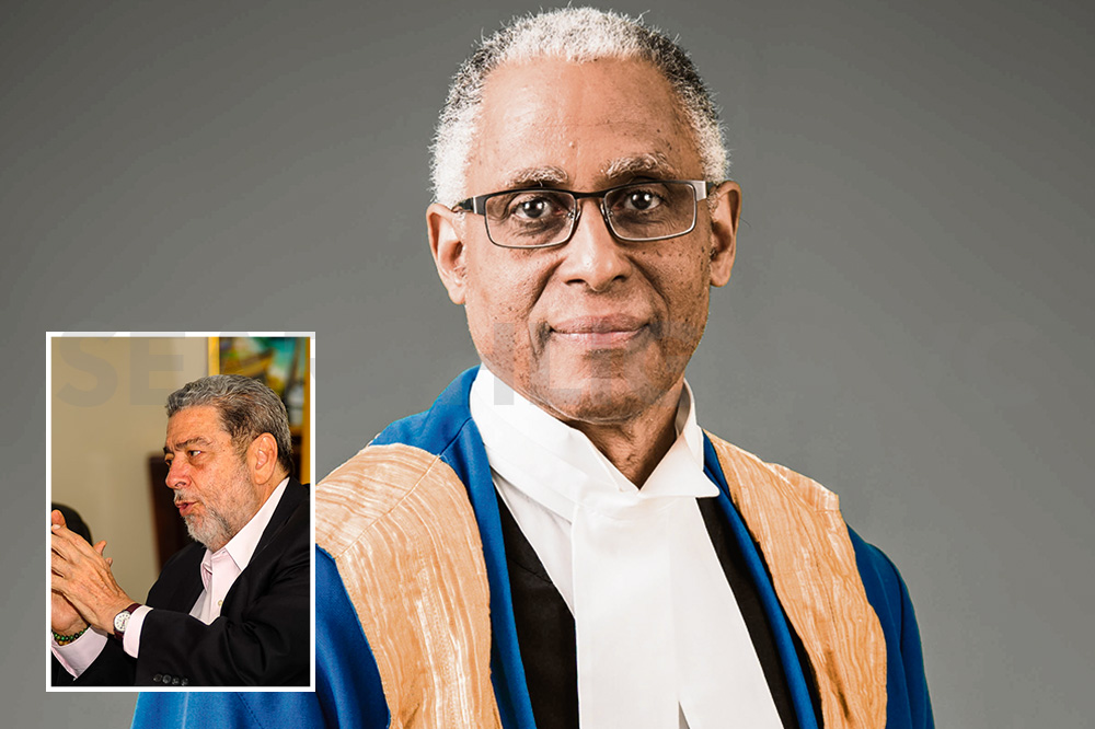 PM Gonsalves Lauds Justice Adrian Saunders as ‘A man of Great Integrity ...