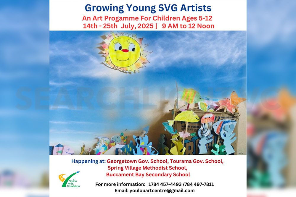 Youlou Arts Foundation readies for its ‘Growing Young SVG Artists’ 2025 ...